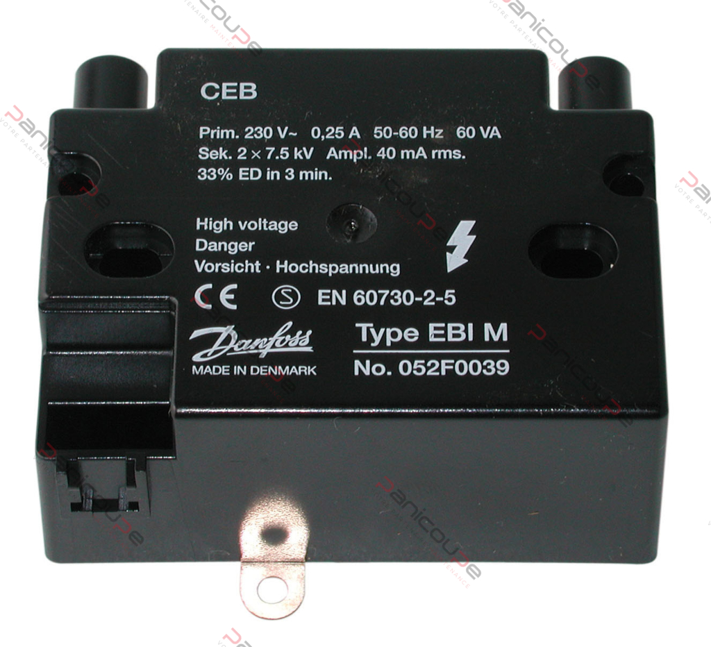 TRANSFORMATEUR DANFOSS EBI M2 X 7,5 KV | Panicoupe