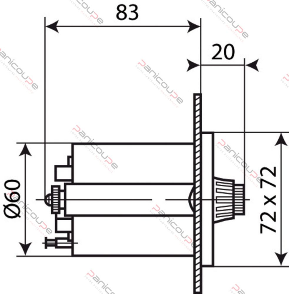 COMBISTAT - 30/+ 40 °C - 2 CONTACTS | Panicoupe