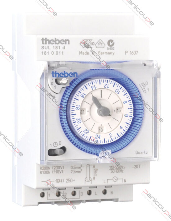 HORLOGES MODULAIRE A SEGMENTS AVEC RESERVE | Panicoupe